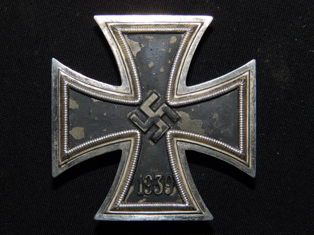 EK1 Iron Cross / Eisernes Kreuz Rudolf Souval marked mark L/58 ...